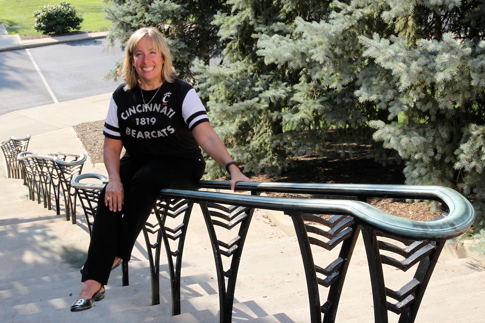 Tower view, past and present, University of Cincinnati