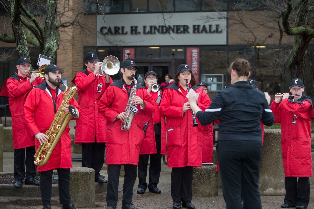 Final Beam Celebration, University of Cincinnati
