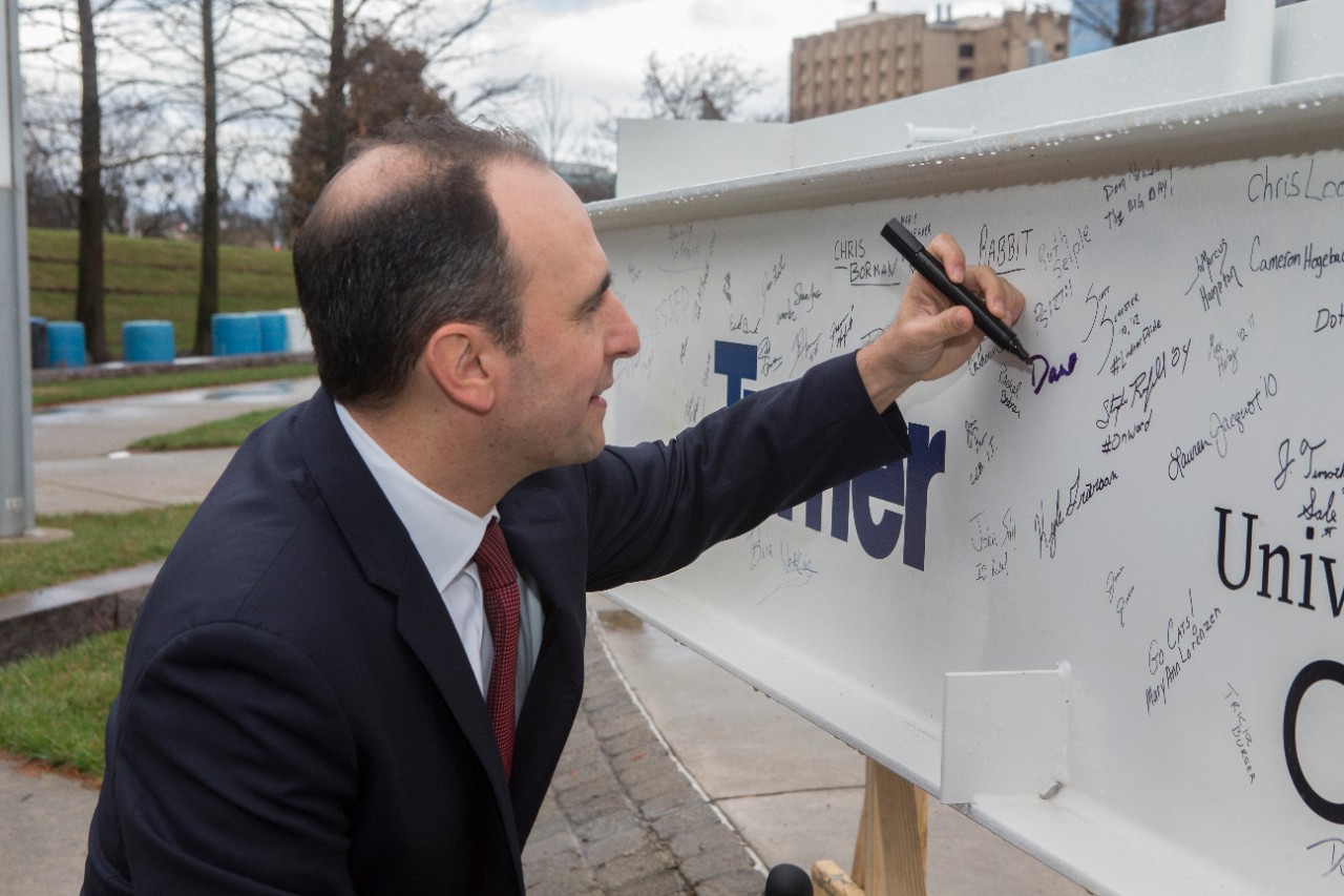 Final Beam Celebration, University of Cincinnati