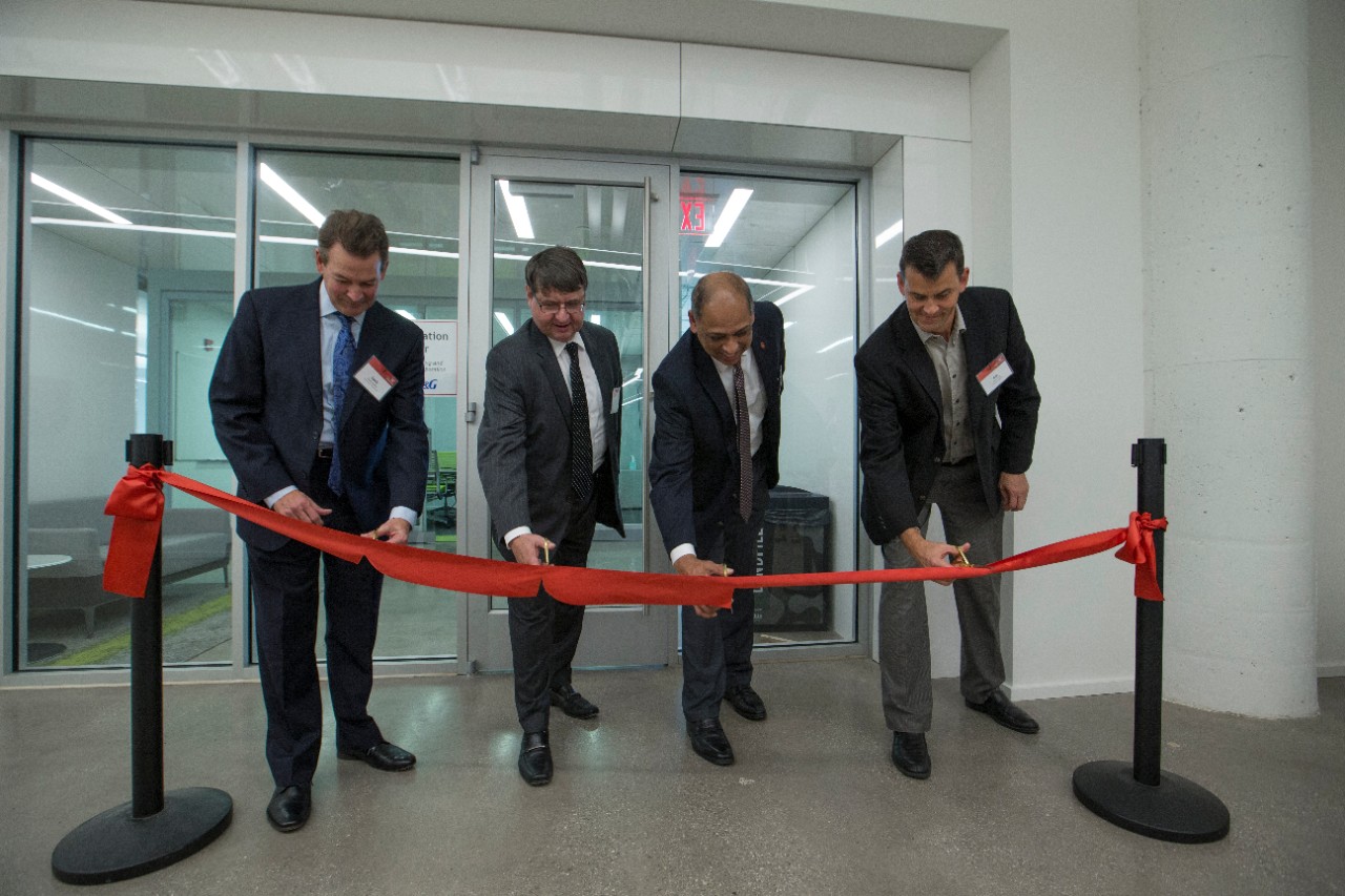 UC Simulation Center Ribbon Cutting, University of Cincinnati