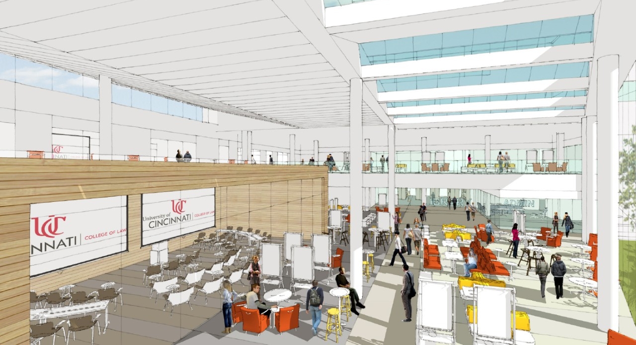 UC Unveils Plans for New College of Law Home, University of Cincinnati