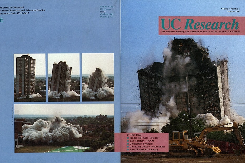 Sander Hall's fall -- 25 years later, University of Cincinnati