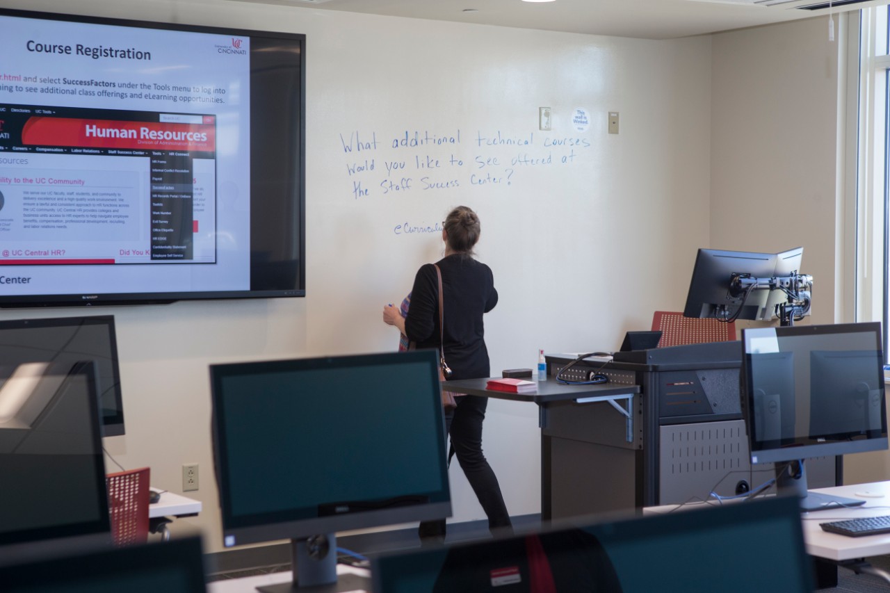 Ensuring staff success, University of Cincinnati